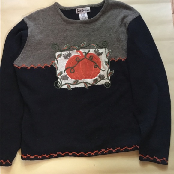 Timberlea | Sweaters | Pumpkin Fall Thanksgiving Sweater | Poshmark